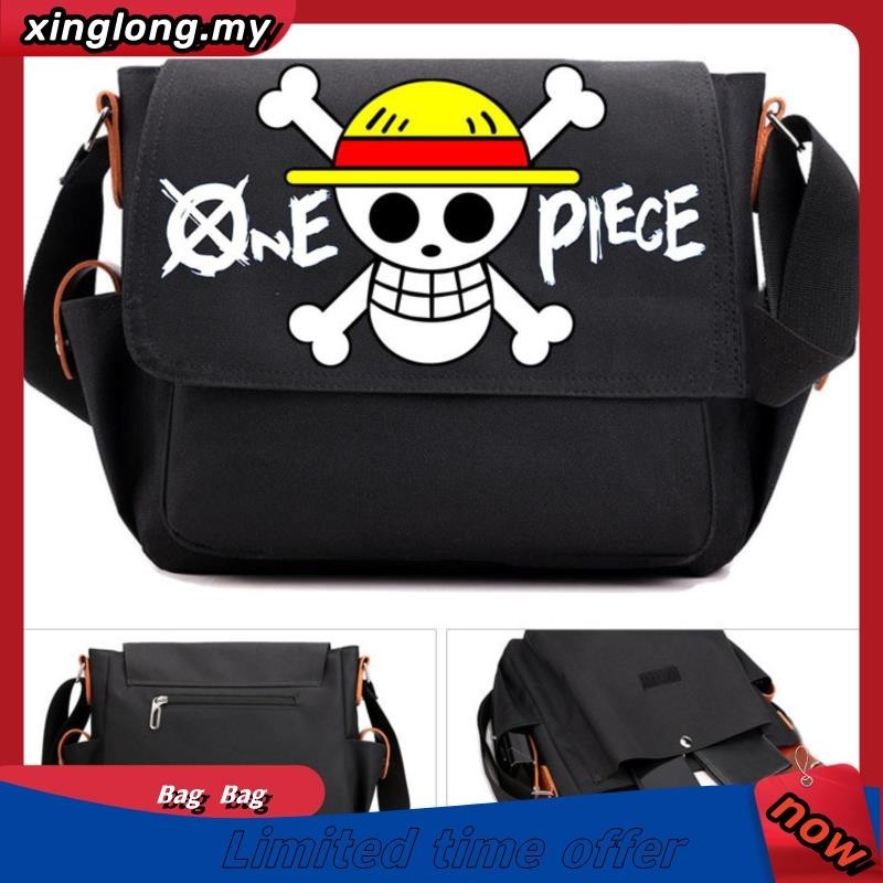 Anime One Piece Bag Crossbody Bag Shoulder Bag Student Bag Messenger ...