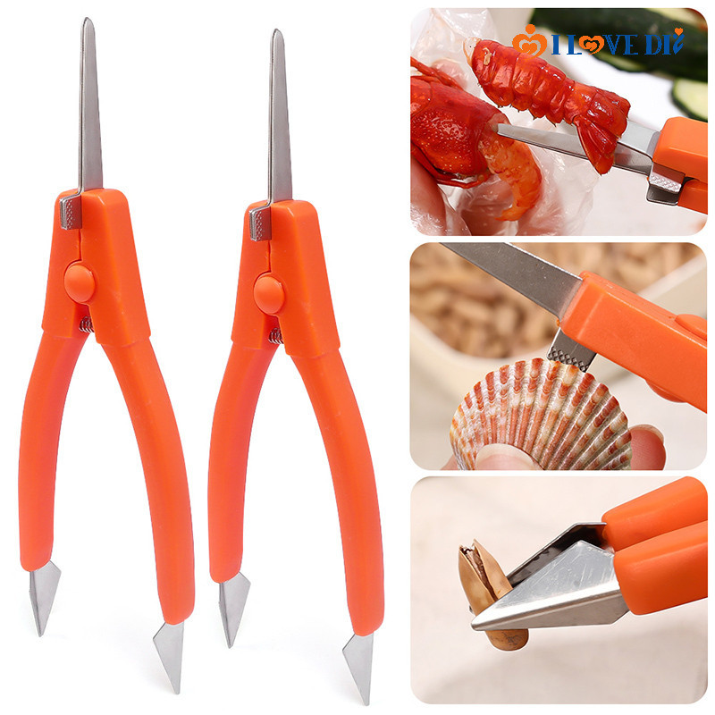1 Pc Portable Multifunction Manual Lobster Shelling Plier - Fast ...