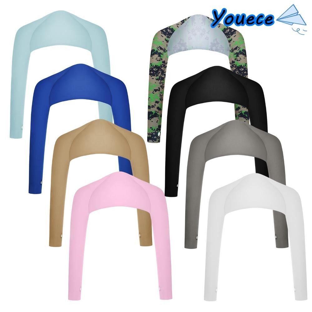 YOUECE Women Shawl Arm Sleeve Golf Shawl Fashion Ice Silk Outdoor ...