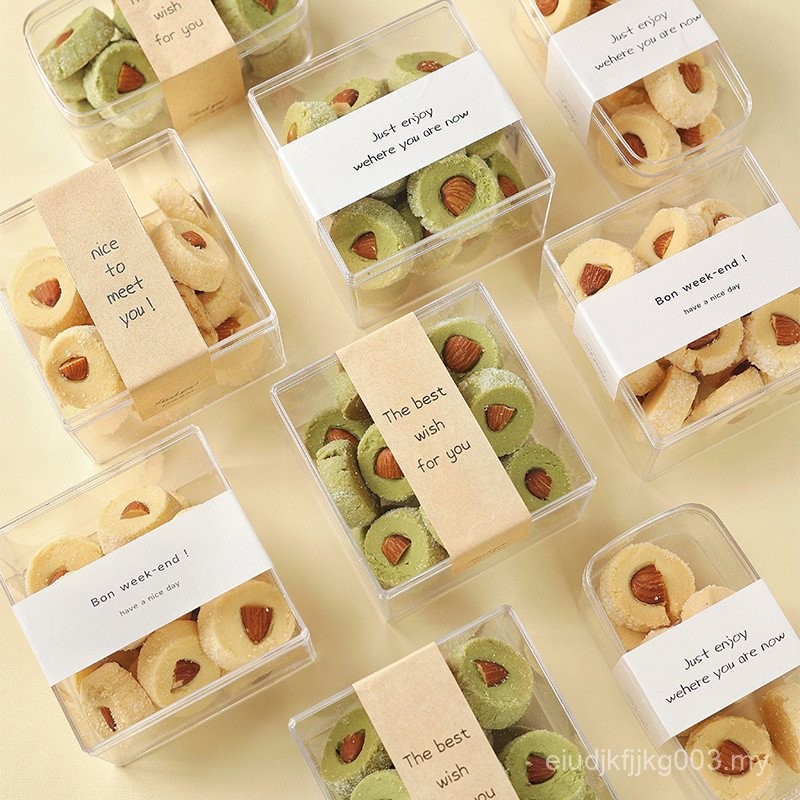 Kotak Biskut Kuki Kotak Salji Kepingan Salji Pendek Roti Cranberry ...