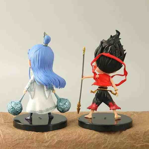 nezha popmart nezha figure Anime versi Q Nezha, anak sihir putera ...
