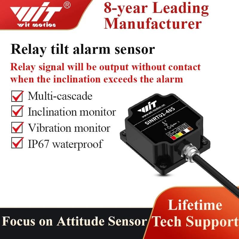 WitMotion SINRT01 Dual-axis High Precision ( 0.05° ) Relay-Output-Type Tilt Switch, Anti ...