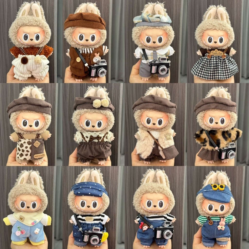 Ready Stock [Speedy Delivery] labubu Baby Clothes labubu Vinyl Doll ...
