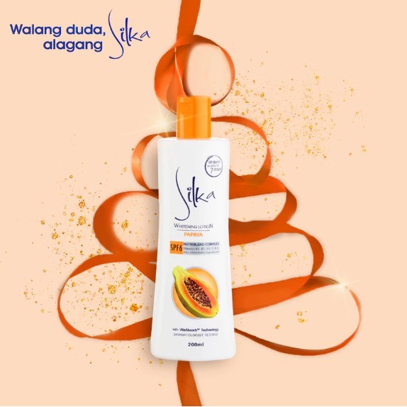 Silka Skin Whitening Papaya Lotion 100ml – Green Papaya Extract for ...