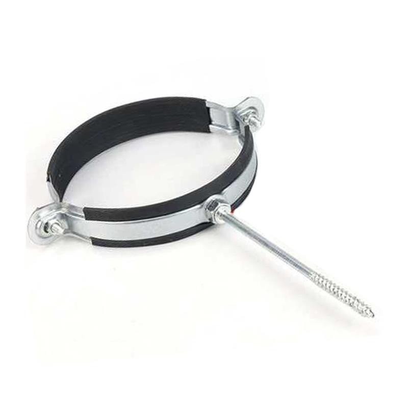 Pengapit Paip Kulit Hitam Pengapit Gantung Besi Tergalvani Klip Paip ...