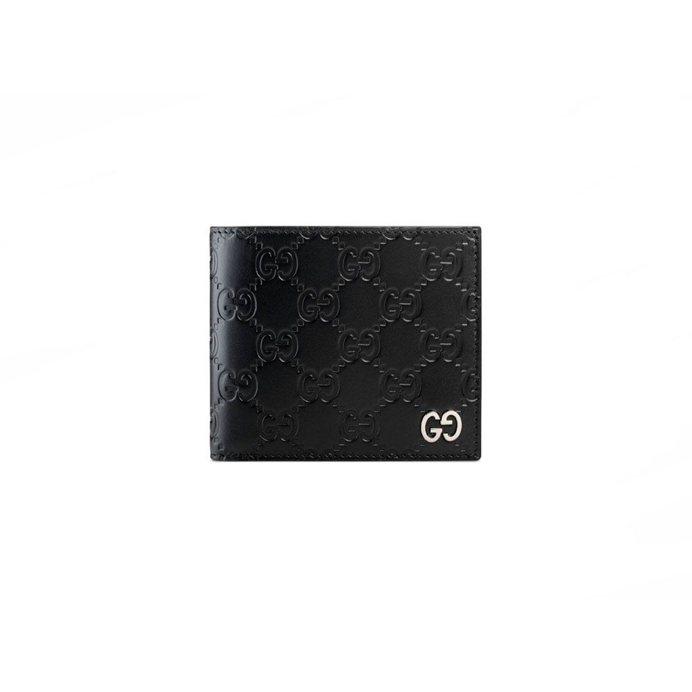 GUCCI Signature Coin Wallet Black Unused | Shopee Malaysia