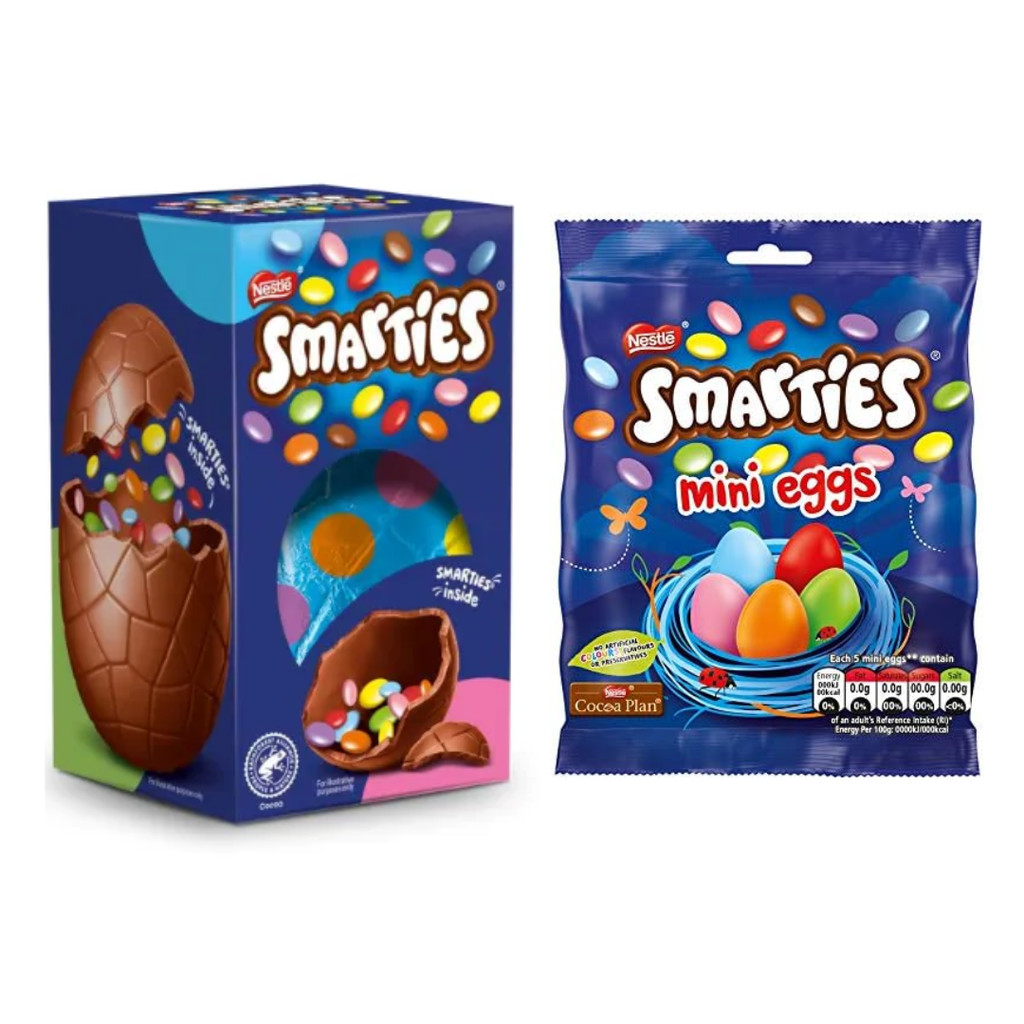Nestle Smarties SML Eggs 100g | Mini Eggs 80g | Shopee Malaysia