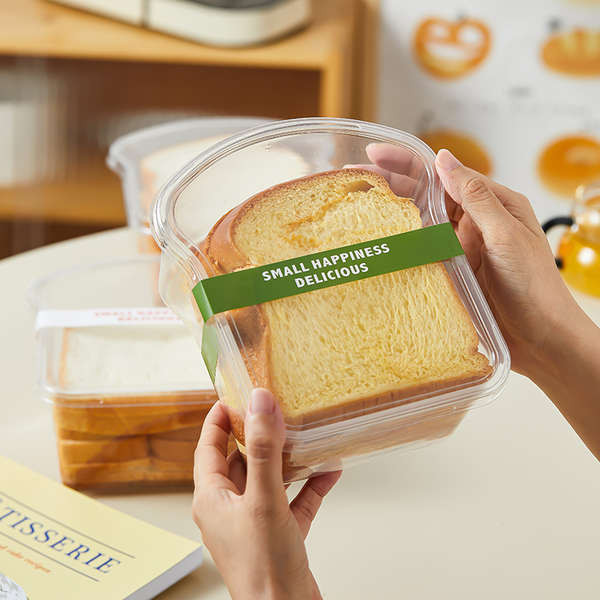 bread box packaging Kotak pembungkusan roti bakar, roti dihiris ...