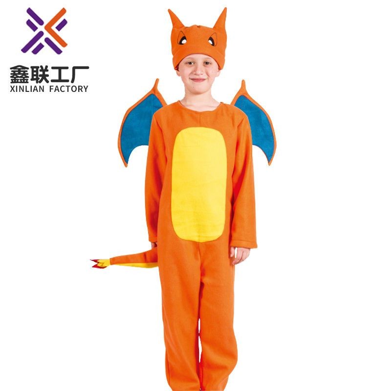 Halloween Charizard cosplay Costume Anime Pikachu Series Children ...