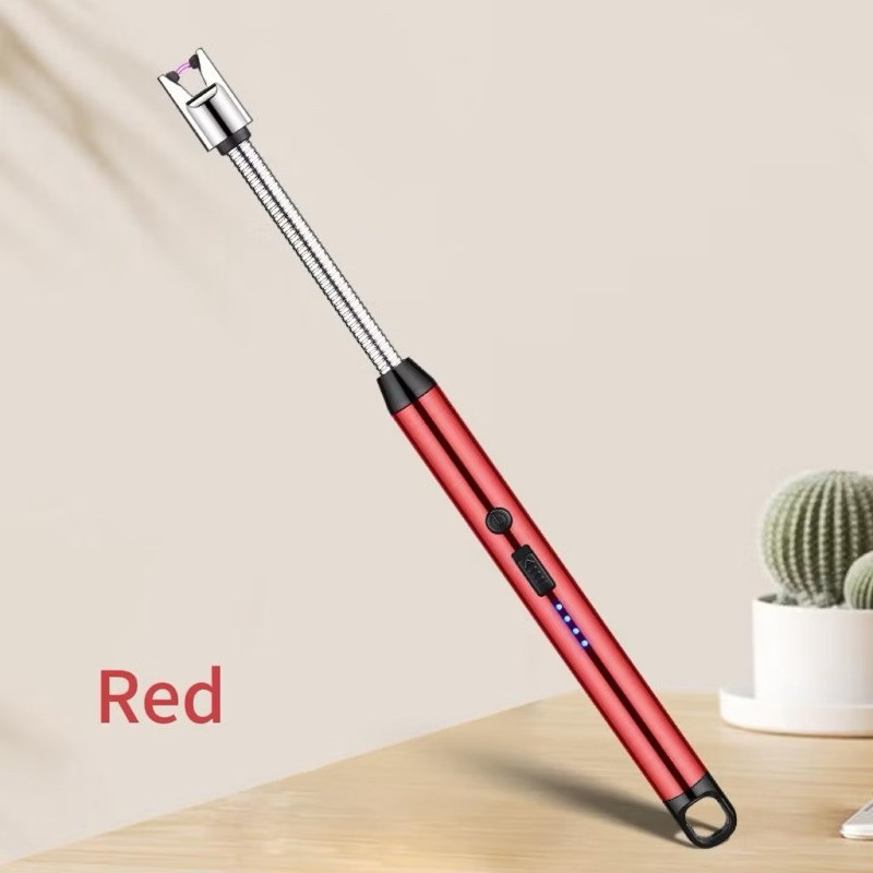 Stove Gas Lighter Pemetik Api Gas Electric Arc Lighter Windproof ...