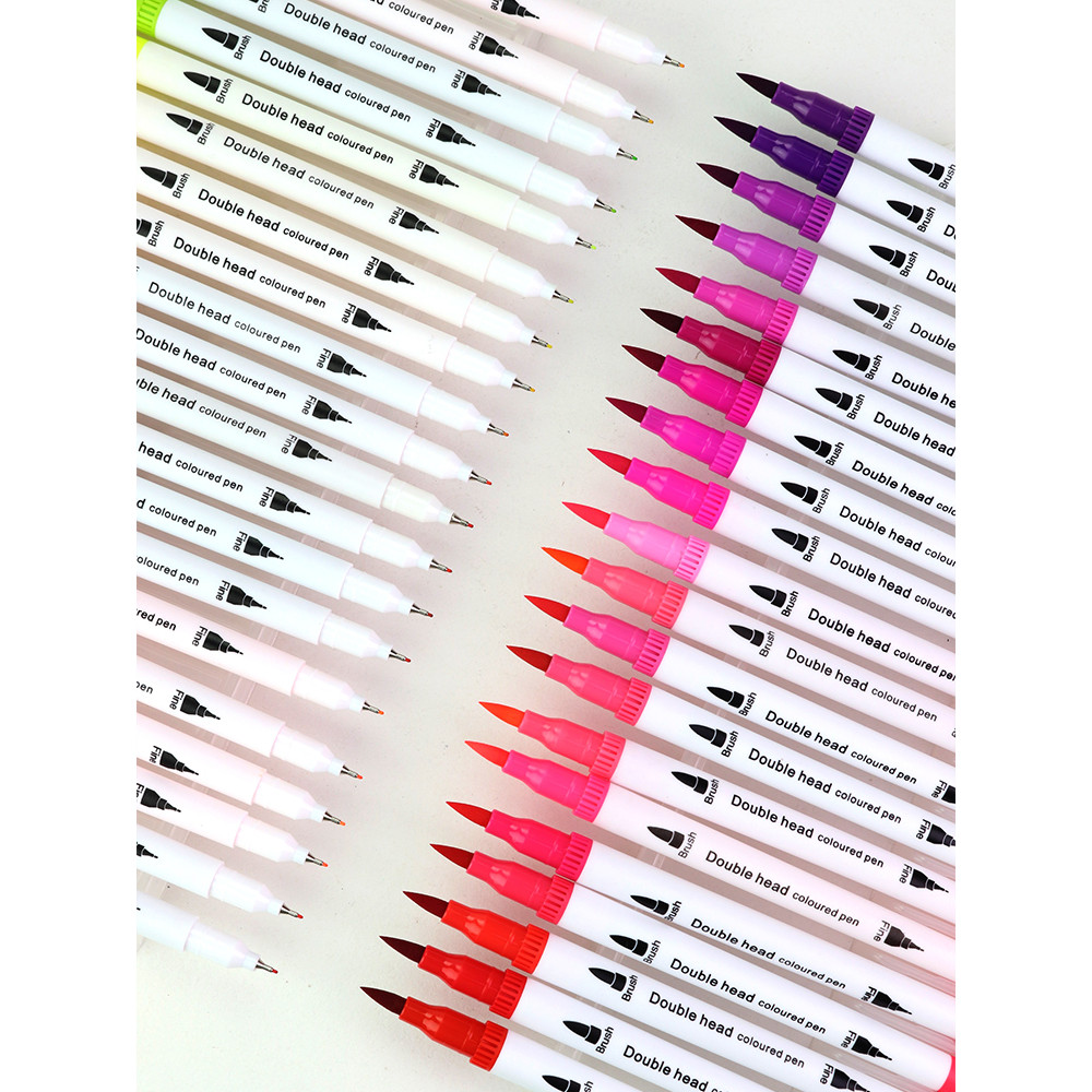 168 Warna Set Pen Cat Air Petua Lembut untuk Pelajar Seni Lukisan ...