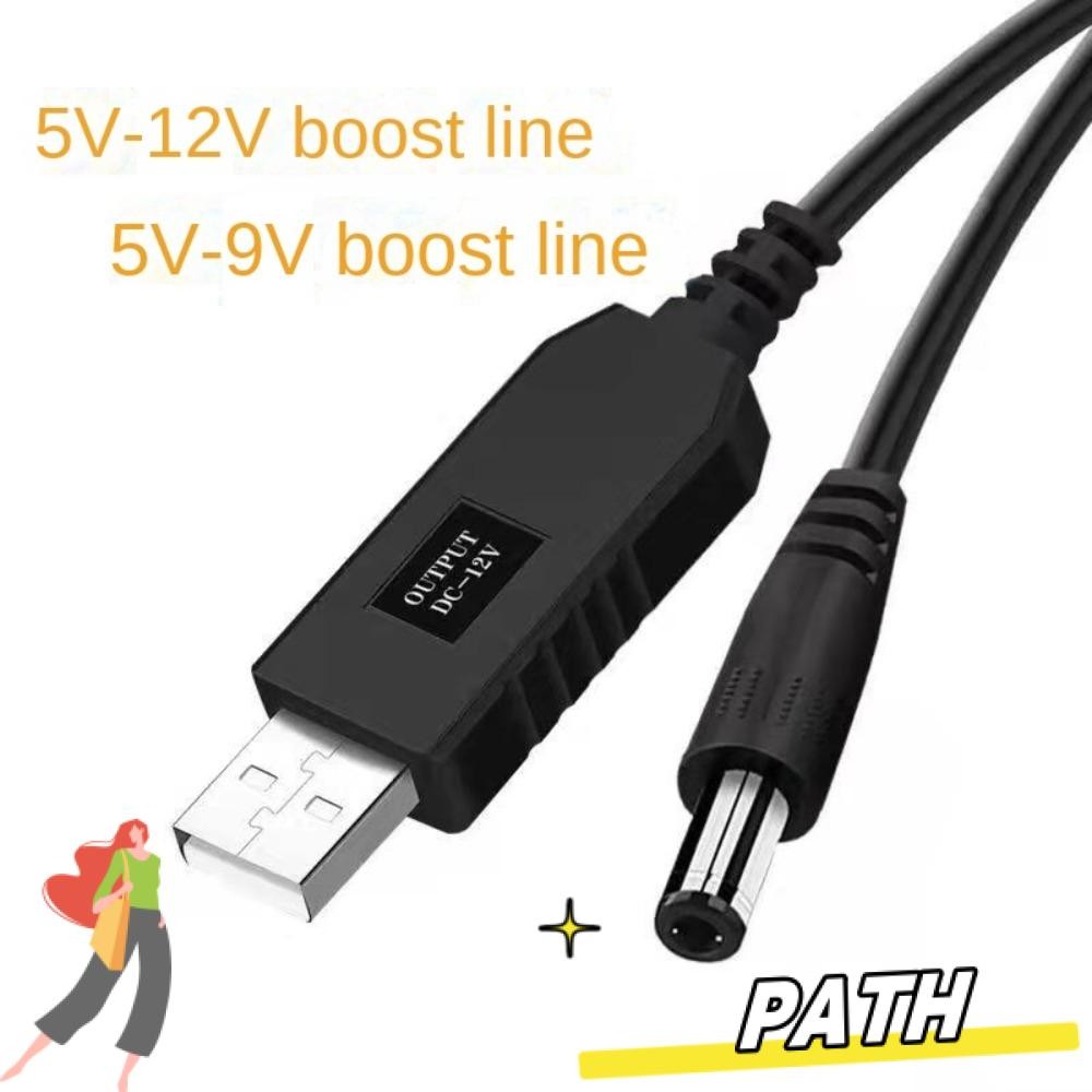 PA-HOME Cable Boost Converter, USB to DC Step-up Cord WiFi to Powerbank, for Wifi Router Modem ...