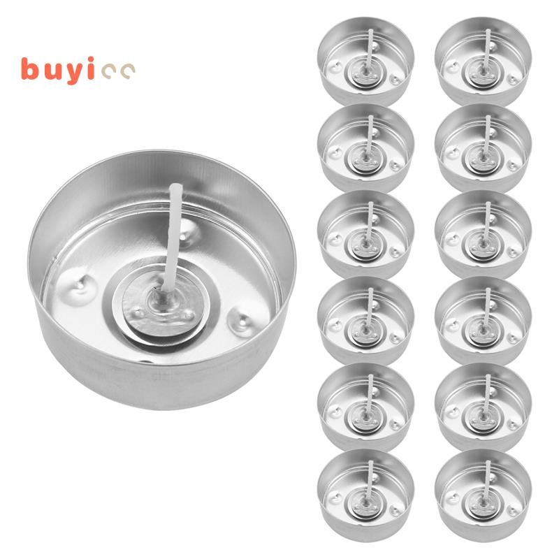 150Pcs Aluminum Tea Lights Cups, with 150 Pcs Candle Wicks Empty Candle ...