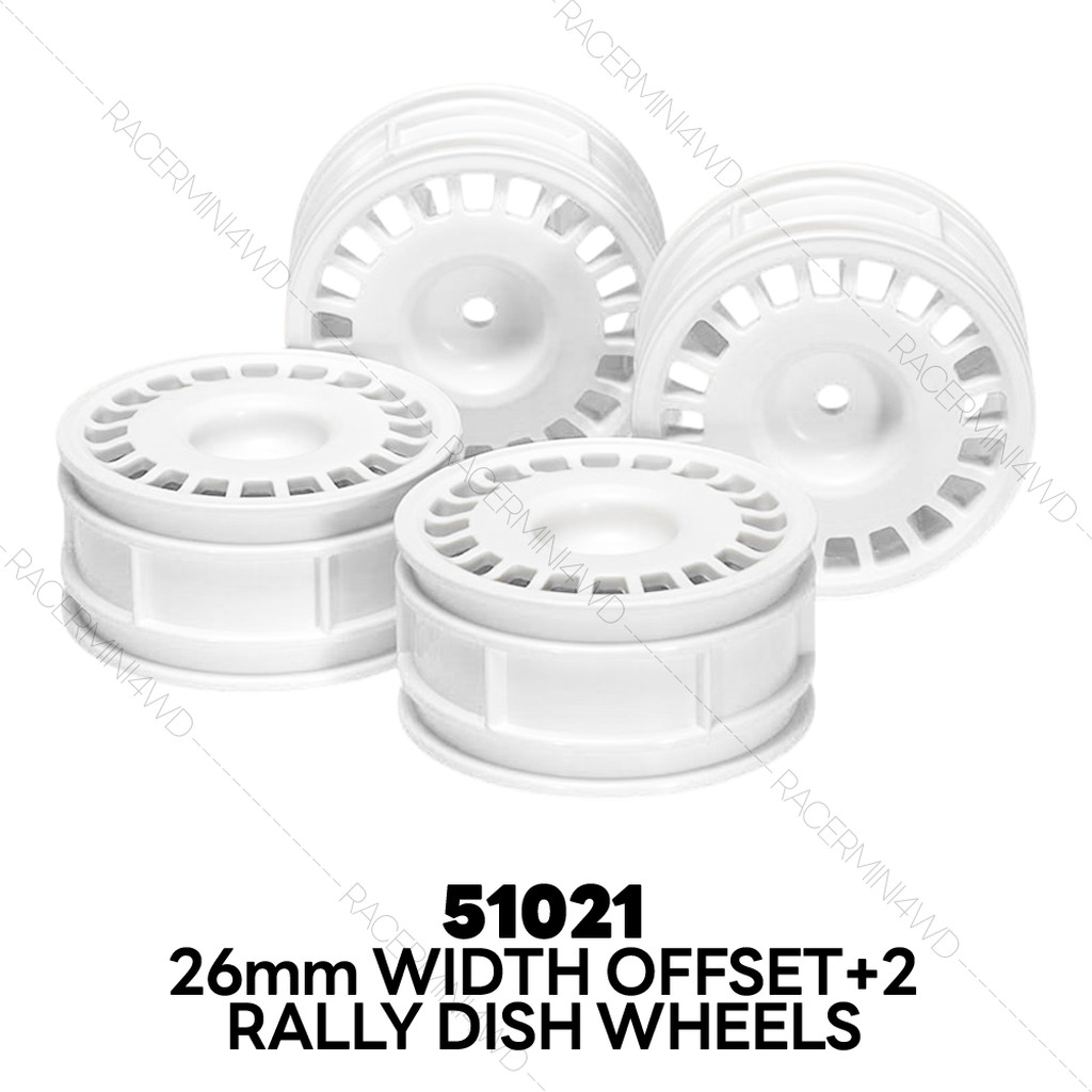 TAMIYA 26mm Rally Dish Wheels (Offset +2 4pcs 51021 | Shopee Malaysia