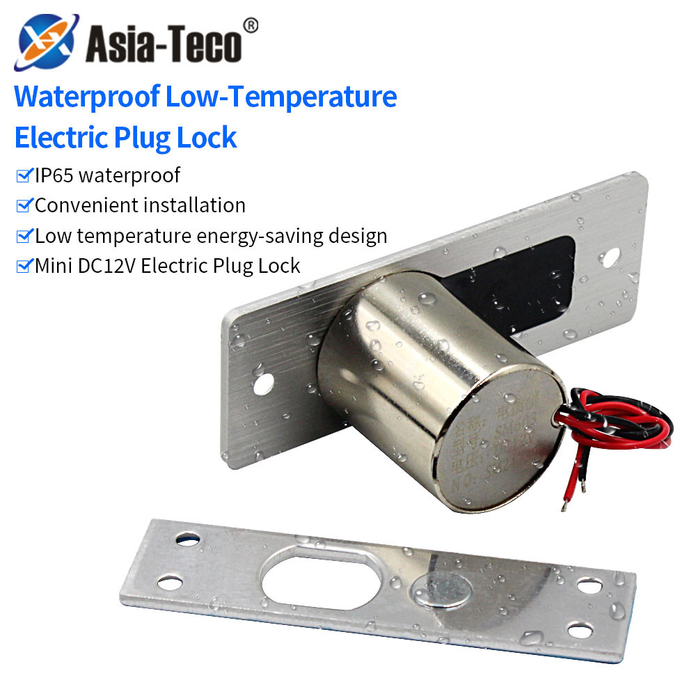 Mini DC12V Waterproof Electric Drop Bolt Lock Fail Safe Low Temperature ...