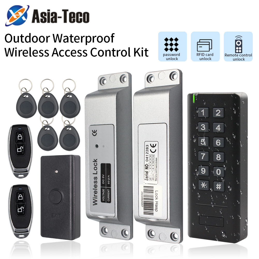 Waterproof Wireless Access Control Kits Electronic Gate Garage Door ...