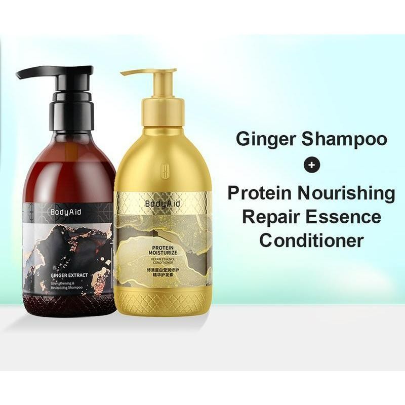 [50%off ] KL Ready Stock- Ginger Extract Shampoo+Protein Moisturize ...
