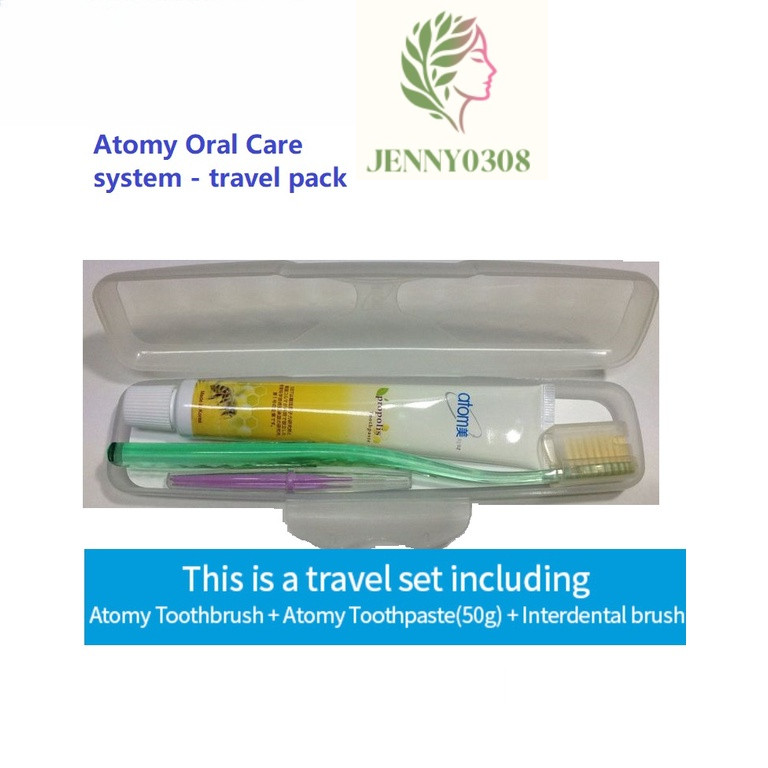 Atomy Oral Care System For Travel Set (Toothpaste 支小蜂膠牙膏 ...