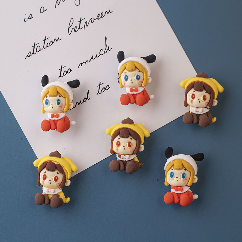 Creative Cute Resin Refrigerator Stickers Magnet Stickers 3d Three ...