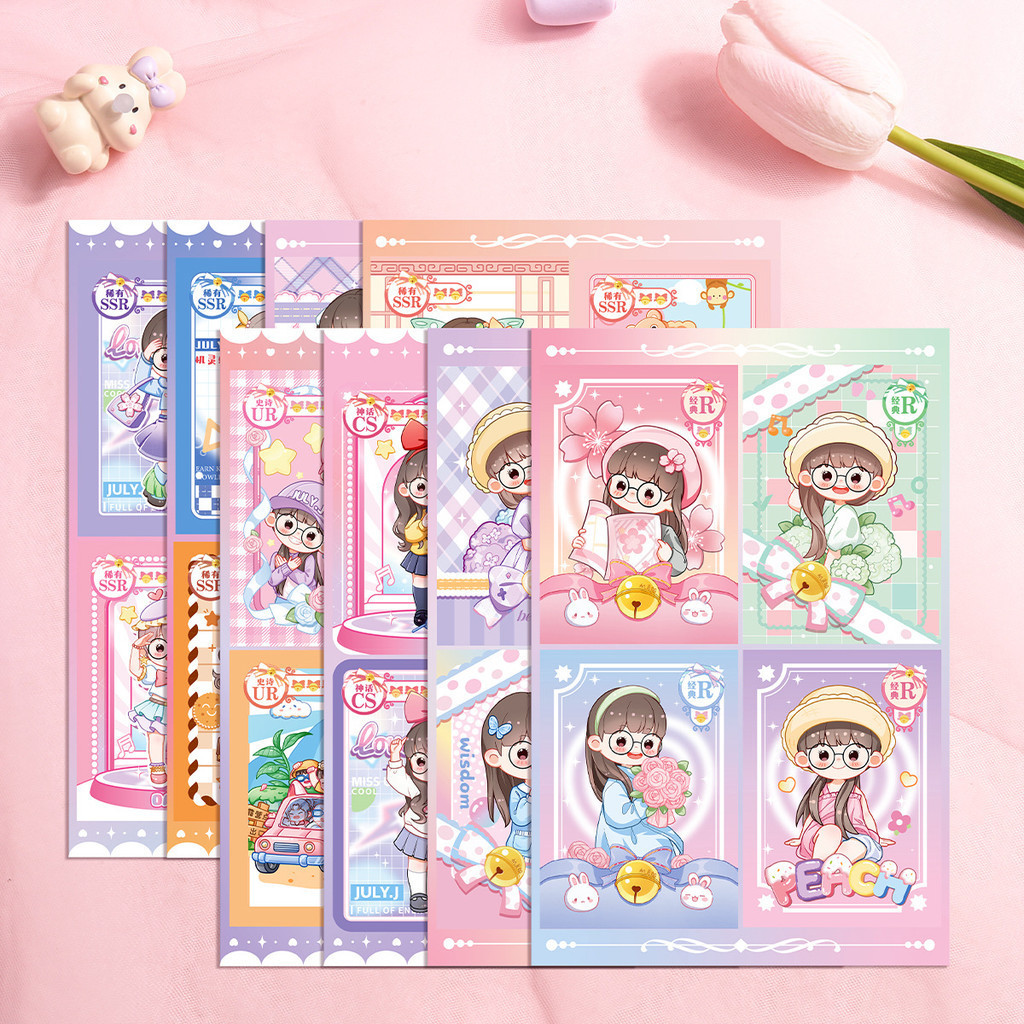 Smart Sister Sticker Clothing Collection Card Sticker Clothing Design ...