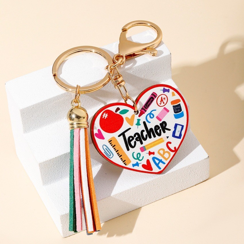Keychain Hari Guru Selamat Hari Guru Gift Teacher's Day Gift Keychain ...