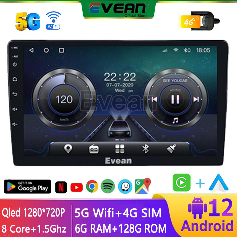 TS18 Octa Core 2din Car Android Radio Multimedia Player 9 10 inch ...