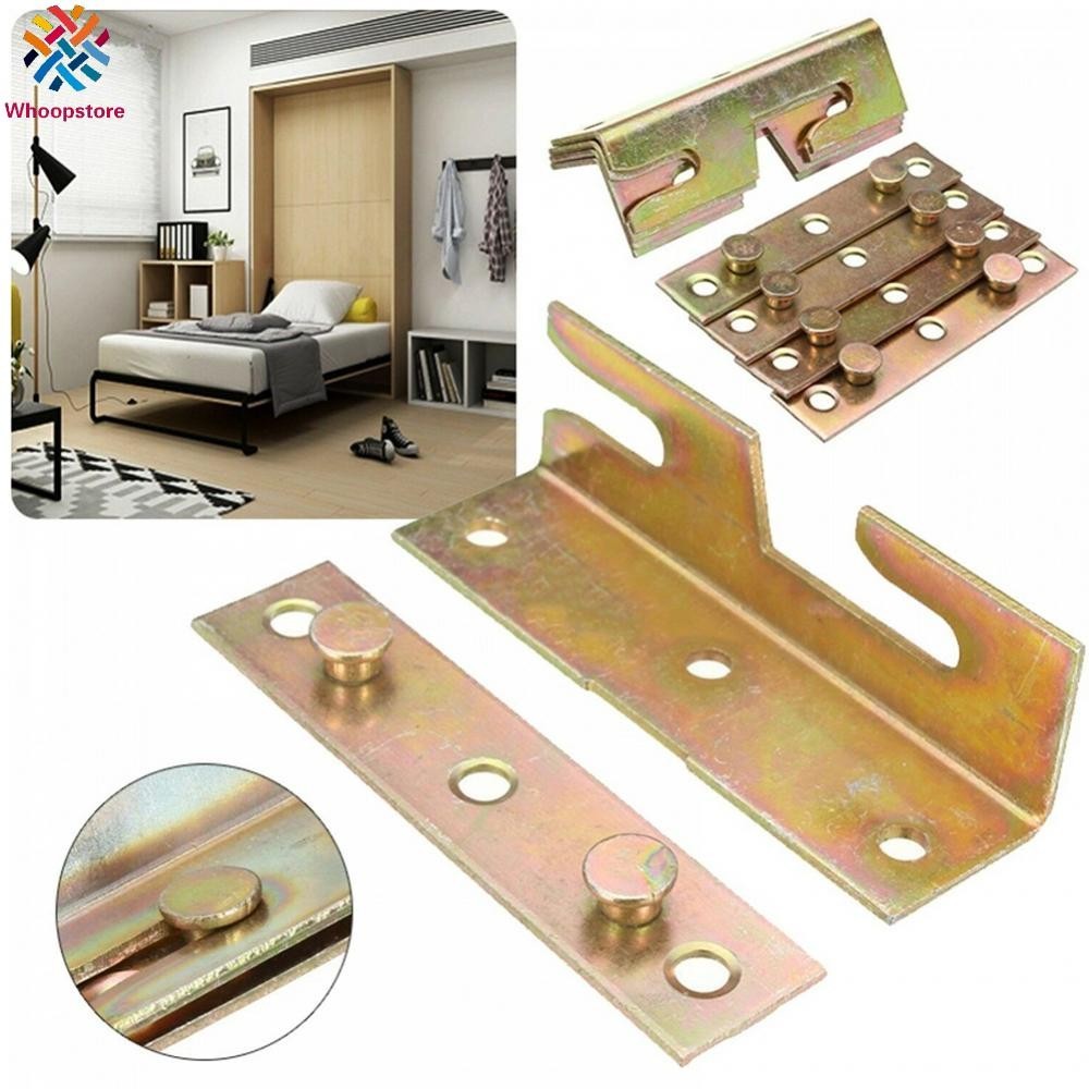 Bed Rail Bracket Bed Hinge Rail Hook Tone Furniture Connectors Fastener ...