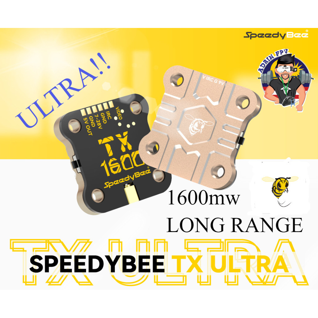SpeedyBee TX ULTRA 1600mw VIDEO Transmitter Speedy bee VTX tx1600 for ...