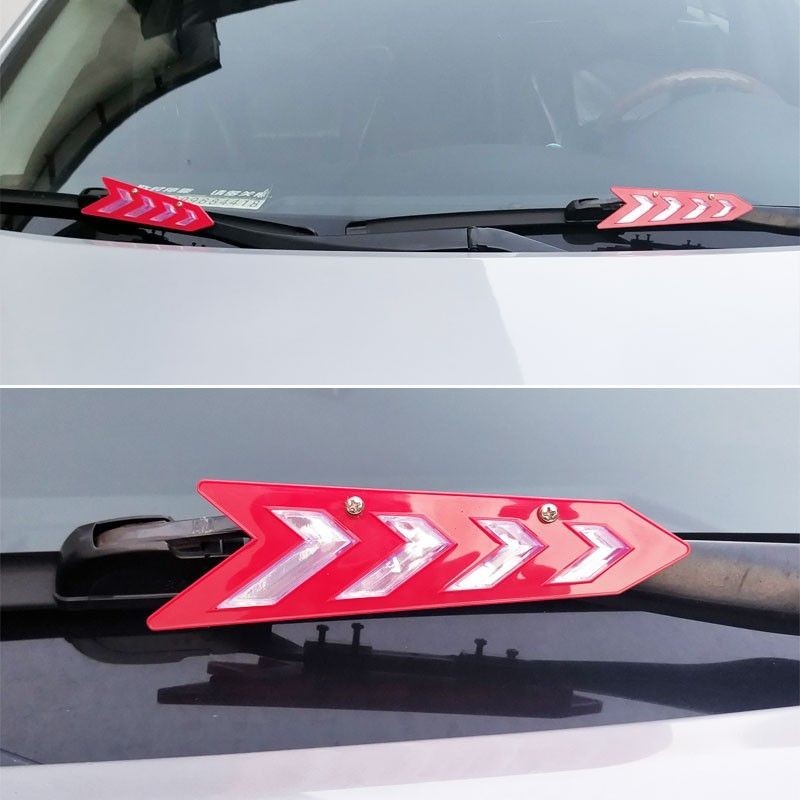 Car wiper pressurizer is decorated with boneless wiper and fixed wind ...