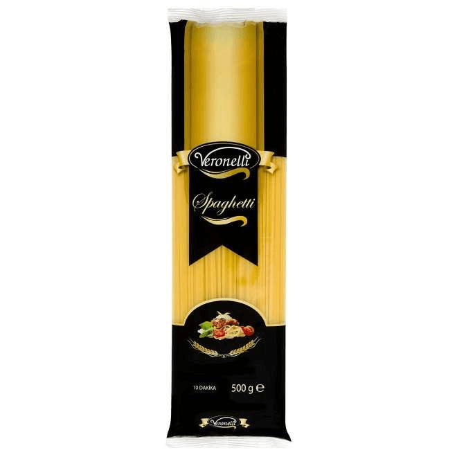 Veronelli Spaghetti 500g Halal Melda Spaghetti 500g Pasta Plain Noodle ...