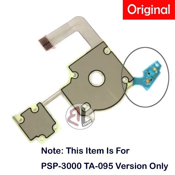 Original PSP 3000 TA-095 VER-G3PSP0012 Replacement Button Conductive ...