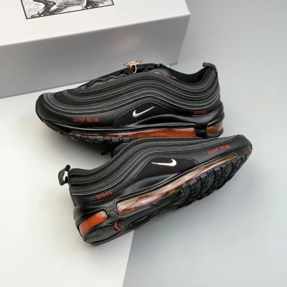 2024- usa singers lil nas x made with mschf x air max 97 "satan shoes ...