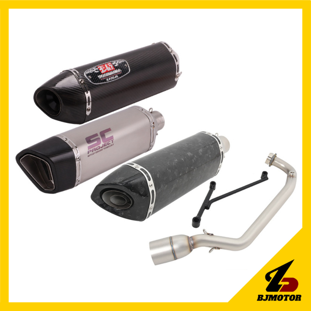 SYM HUSKY ADV150 Exhaust Stainless Steel Full System Exhaust Scooter ...