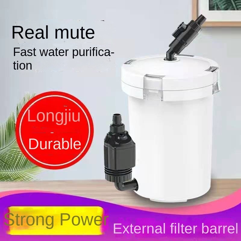 SUNSUN Cylinder Outer Filter 603 Small Fish Tank Aquarium Grass ...