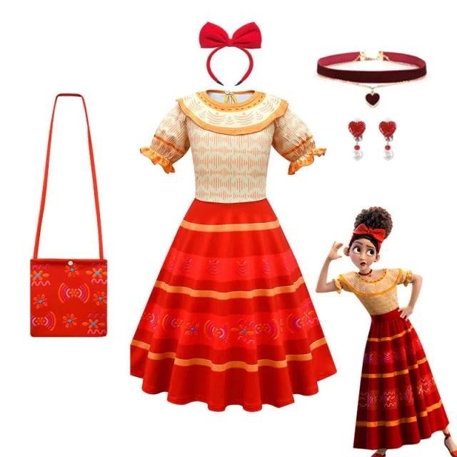 2024 Dolores Costume for Girls Princess Dress Suit Children Cosplay ...