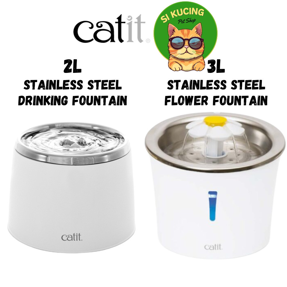 Catit Stainless Steel Drinking Fountain