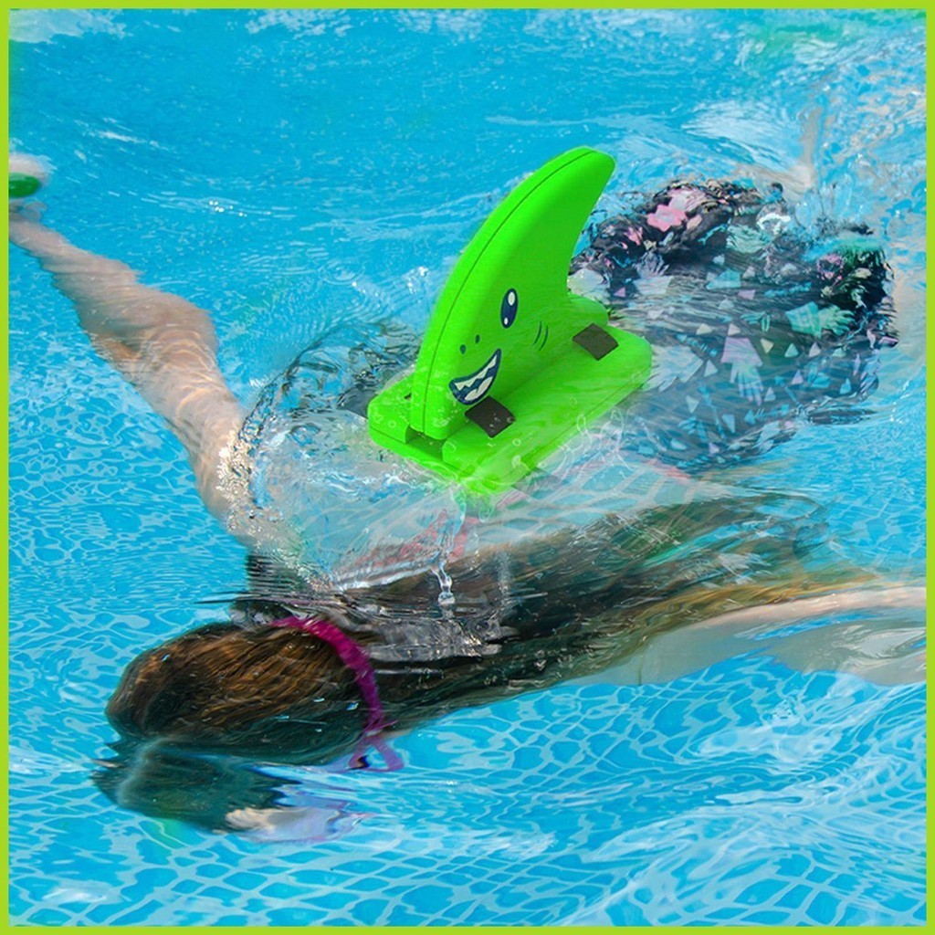 Swimming Board for Kids Swim Trainer Swimming Shark Fin Float Sports ...