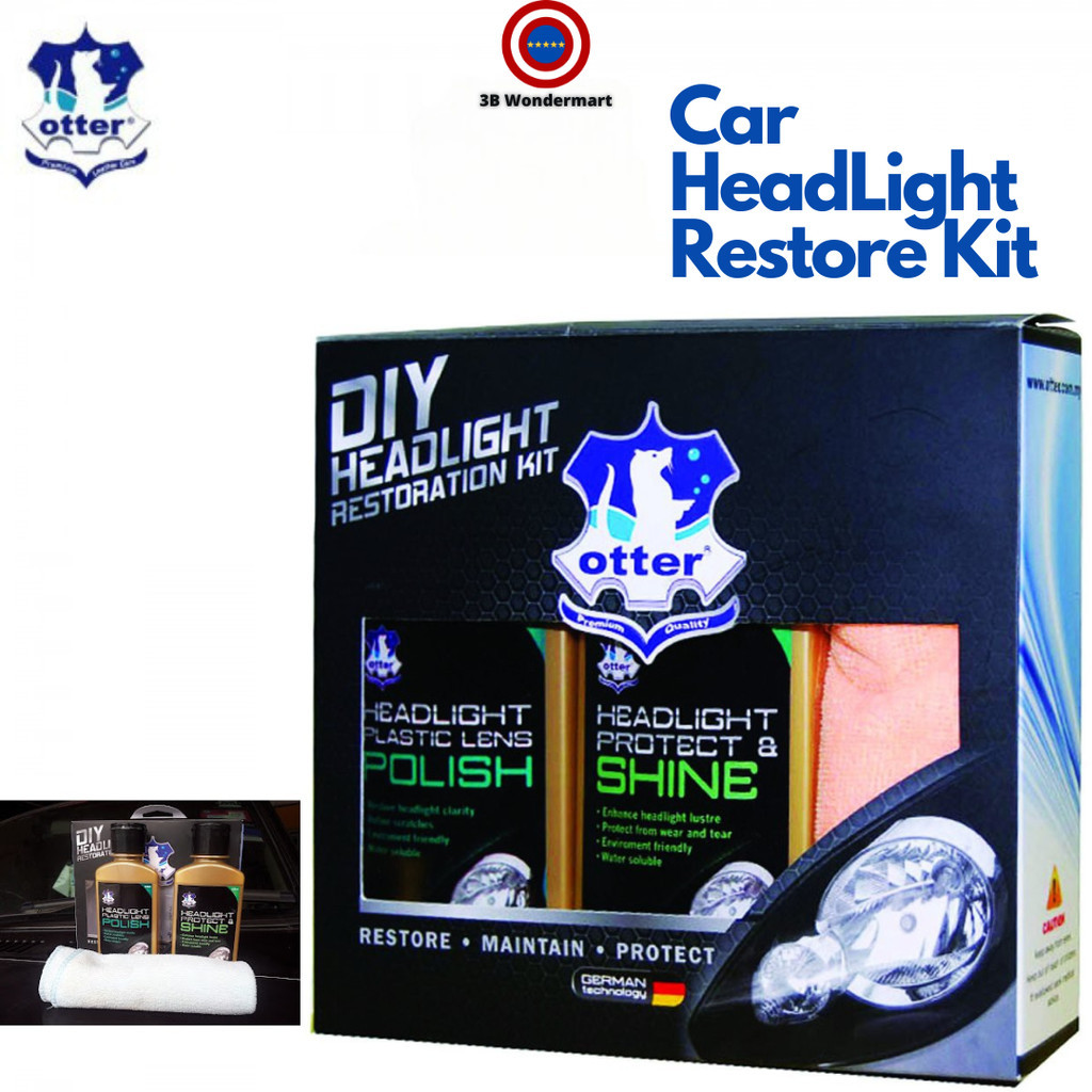 Otter DIY Headlight Restoration Kit for Car | Shopee Malaysia