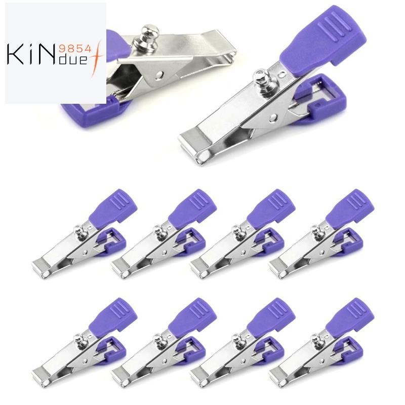Veterinary Electrode Clip, 10 Pack Universal Accurate EKG/ECG Limb Clip ...