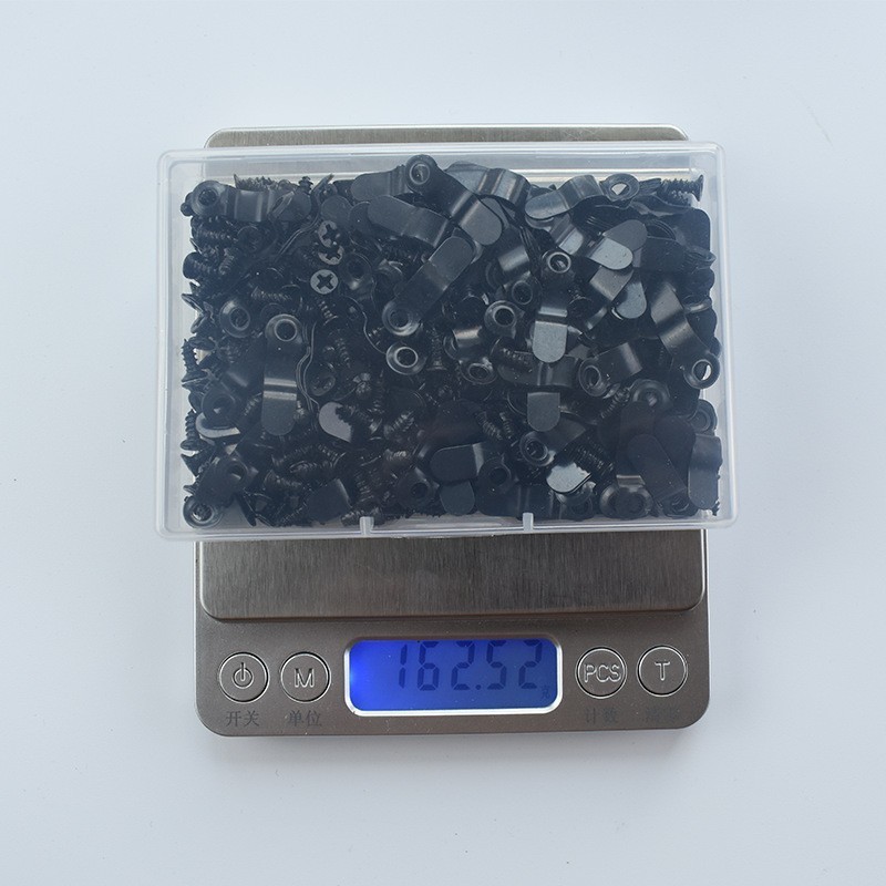 200pcs Combo Black Bow Back Plate Pressure Plate Shrapnel Bow Buckle ...