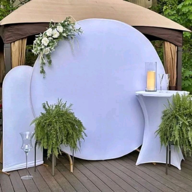 Ptr! Round stand cover/Round Backdrop ring 2 meter diameter Velvet ...