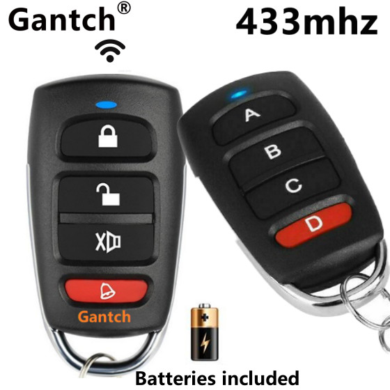 433MHz Wireless Remote Control for Door/Gate Control alarms skylights ...