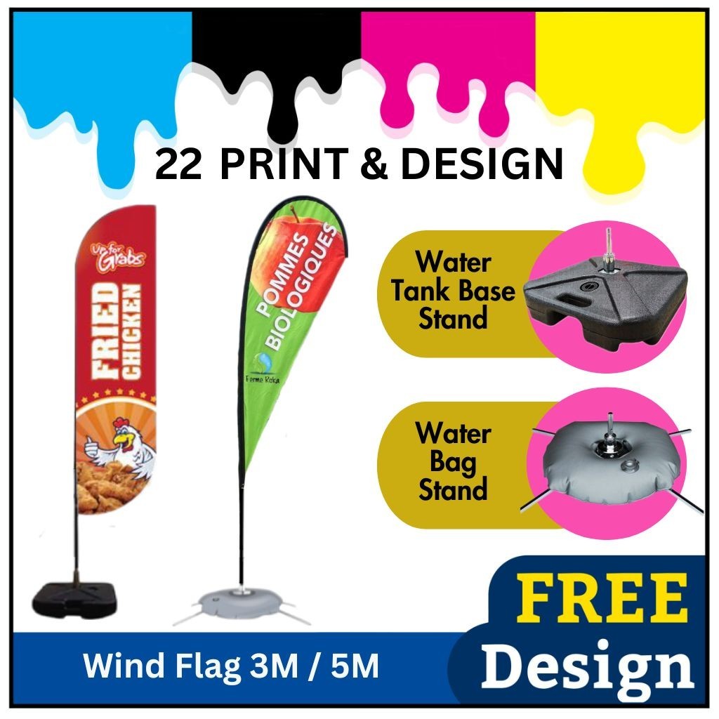 Full Set Outdoor Wind Flag - Feather flag /Teardrop flag Printing With ...