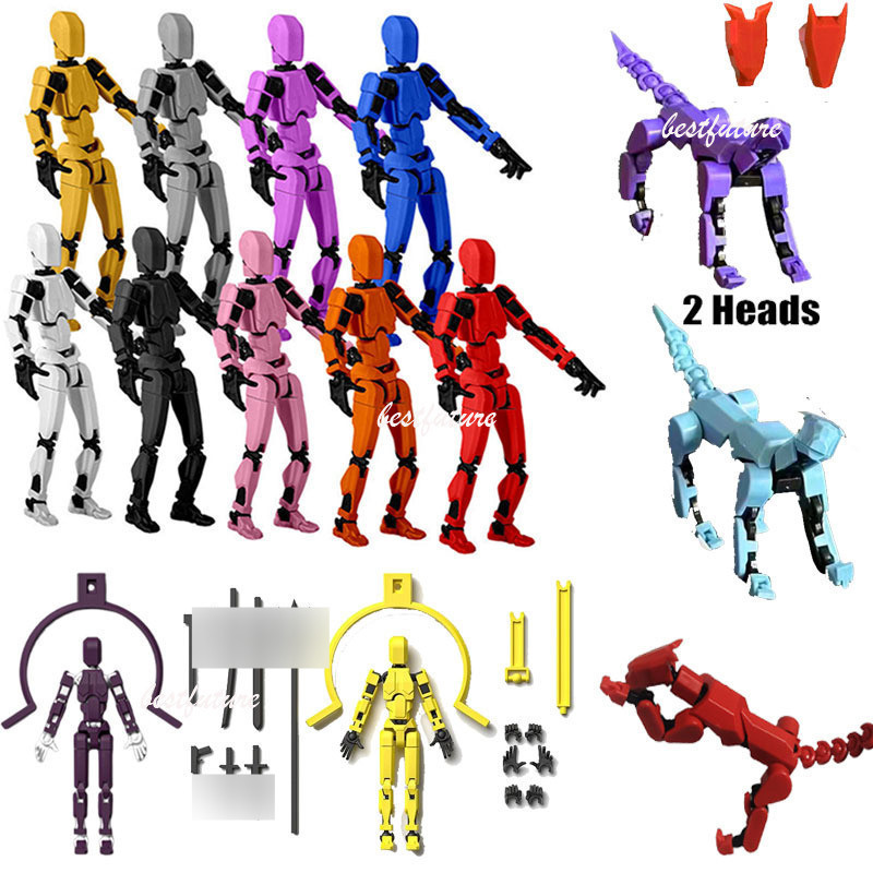 3D Printer Dummy 13 Action Figure Lucky 13 Joint Movable T13 Doll ...