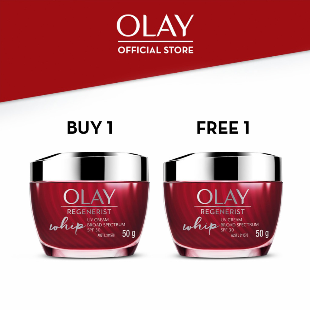 Olay Regenerist Advance Anti-Ageing Whips Moisturizer with UV SPF30 ...