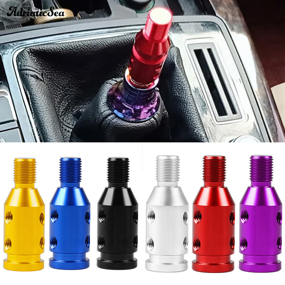 AD-M10 x 1.5 Car Auto Universal Aluminum Gear Shift Knob Adapter ...