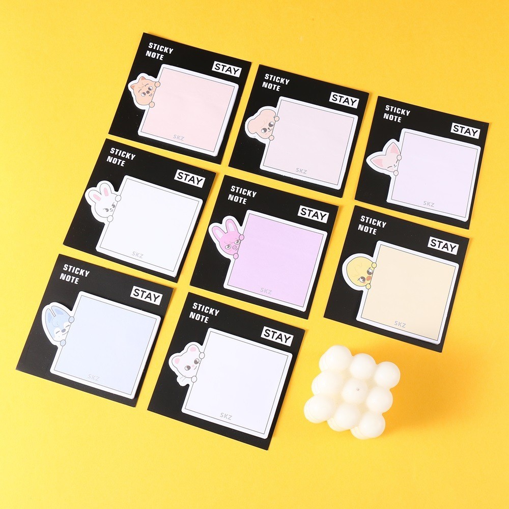 Stray kids Cartoon Small Animal Post-it Notes Post-it Note Paper ...