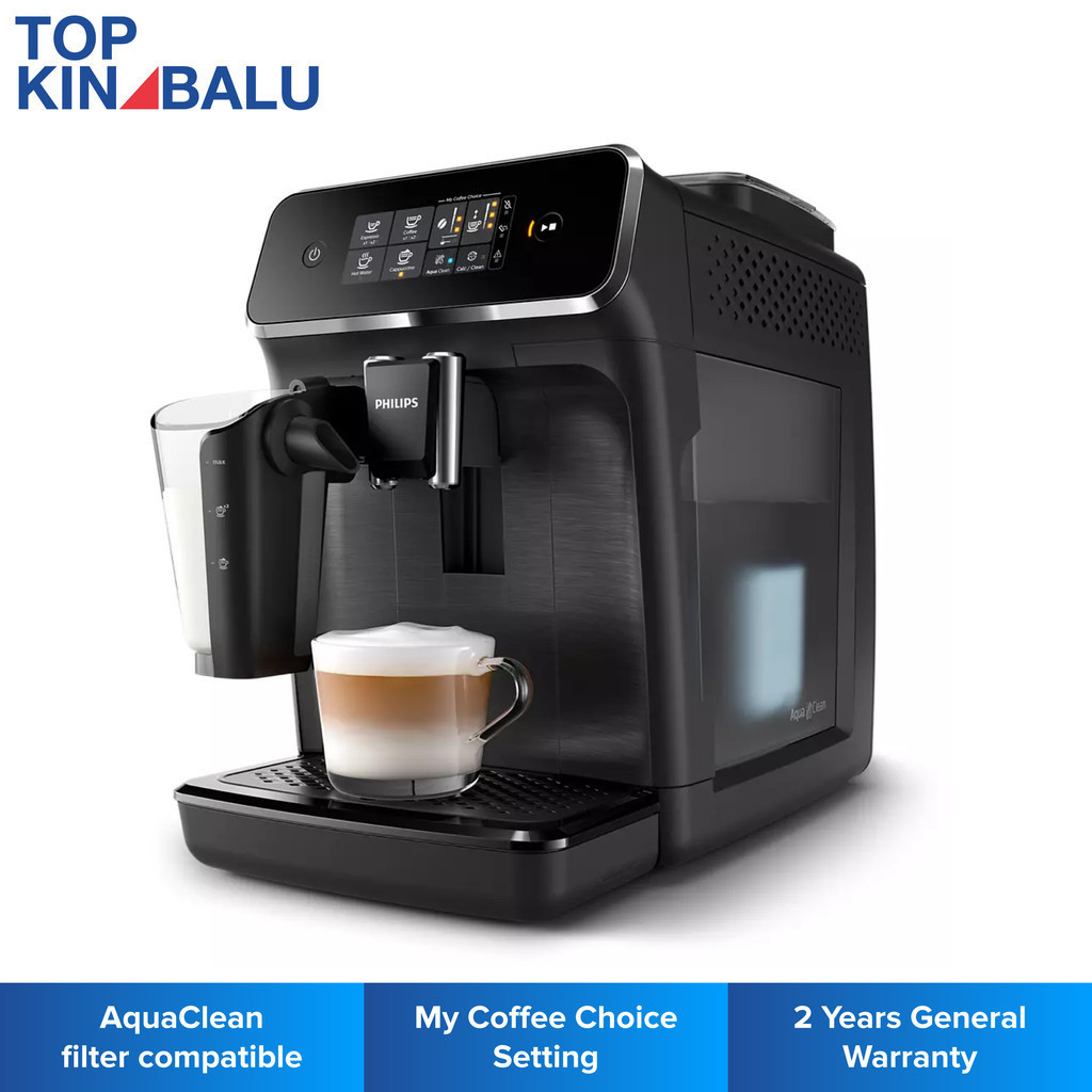 PHILIPS EP2230/10 SERIES 2200 FULLY AUTOMATIC ESPRESSO COFFEE MACHINE ...