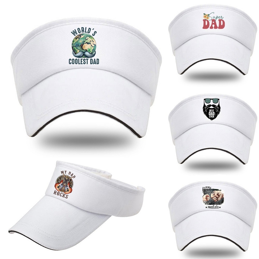 Sun Cap Sadjustable Golf Breathable Sunscreen Baseball Cap 2024 Father ...