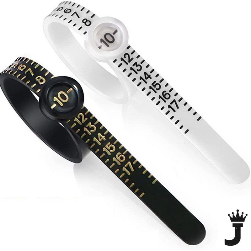 JK Ring Ruler Measurer Finger Coil Ring Sizing Tool US Size ...